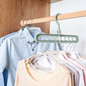1 PC Clothes Multi Hanger Space Saving Folding Hook Rack Wardrobe ...