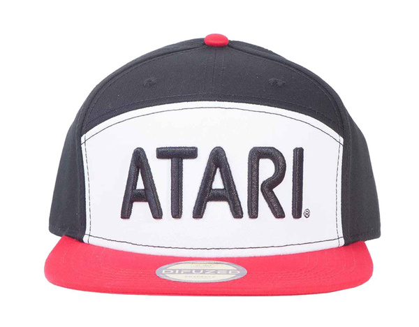 Atari Baseball Cap Retro Colorblock Logo new Official Black Snapback | Wish