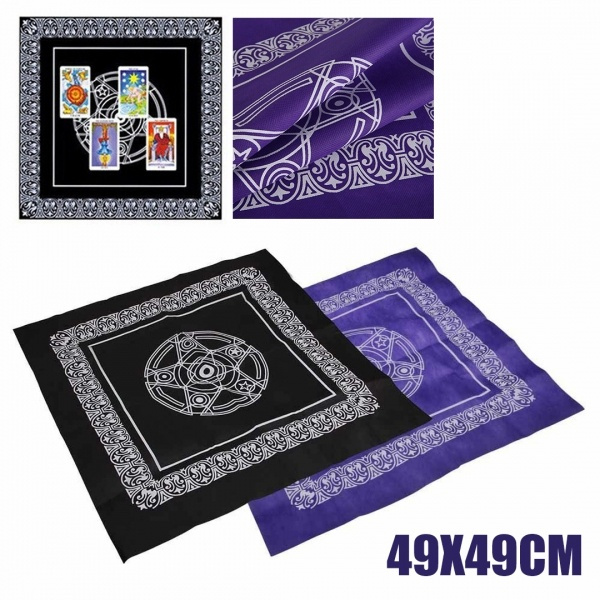 49x49cm Altar Tarot Tablecloth Table Cloth Decor Divination Cards ...