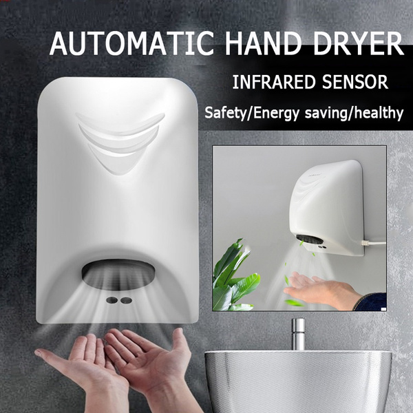 Powerful Wall Mounted Automatic Hand Dryer Home Hotel Commercial ...