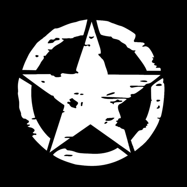 Star Graphic Decals Motorcycle Car Stickers Car-styling Vinyl Sticker ...