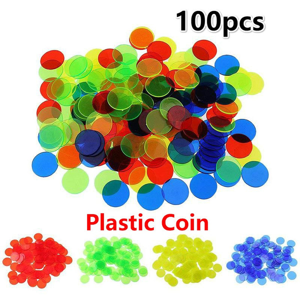 100pcs Kids Math Toys Educational Count Match Early Learning Tools Coin ...
