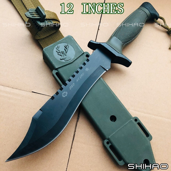 Military Tactical Combat Fixed Blade Dagger 12"" Hunting Knives Army ...