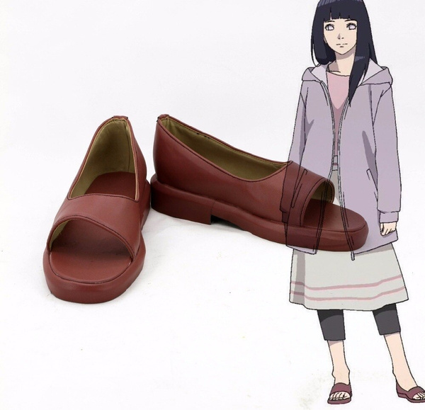 Fashion Anime New Naruto The Last Hyuga Hinata Cosplay shoes Anime ...