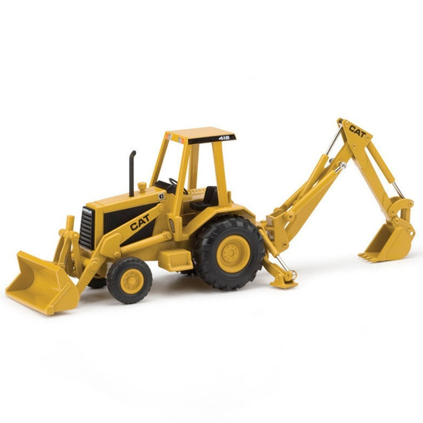 1/32 Scale Caterpillar Cat 55271 416 Backhoe Loader Metal Diecast Truck ...