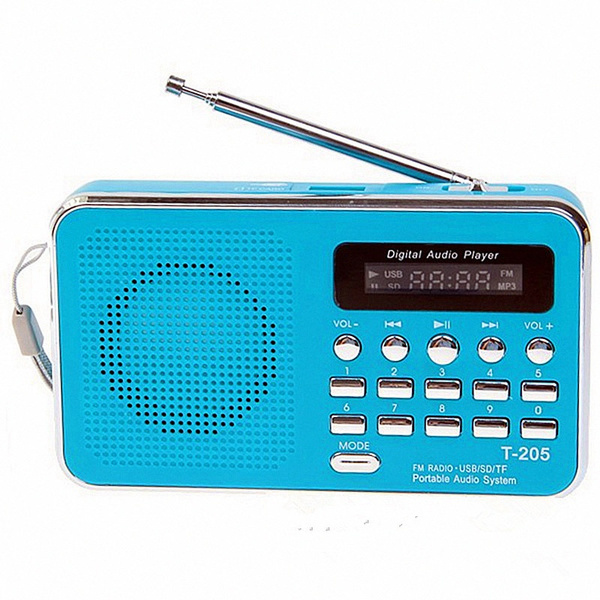 Portable FM Radio Receiver USB Stereo mini Speaker FM Radio Ubwoofer ...
