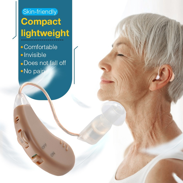 Rechargeable Hearing Aids Ear Sound Amplifier Acousticon Behind Ear ...