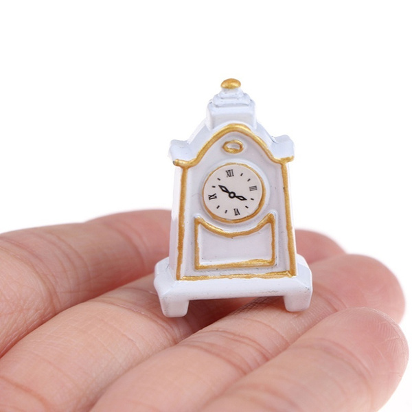 1:12 1Piece Miniature Vintage European Style Pendulum Clock Model ...
