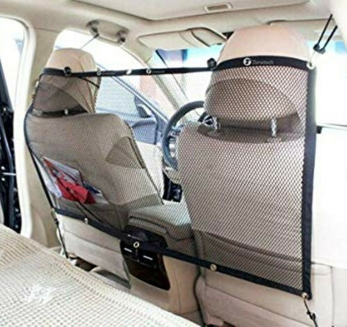 Easy-install Car Pet Barrier Mesh Dog Car Safety Travel Isolation Net ...