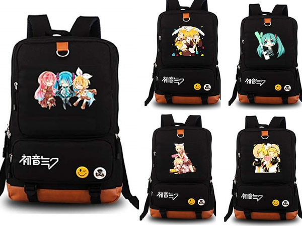 Anime VOCALOID Hatsune Miku Backpack Cosplay School Bag Bookbag Laptop ...