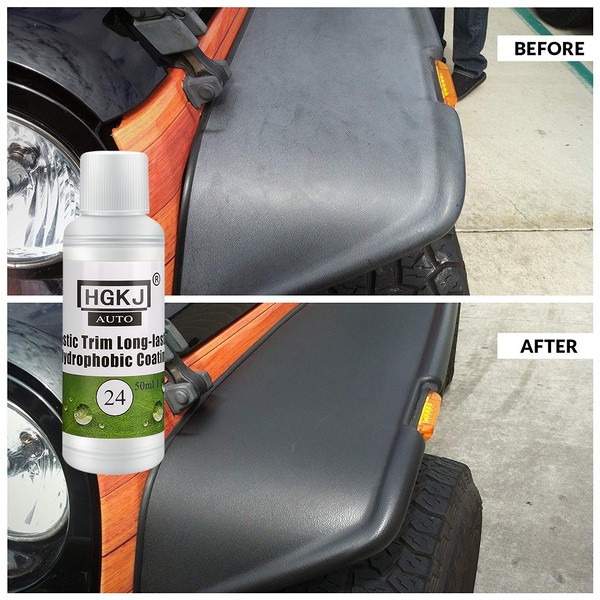 Car Plastic Trim Long-lasting Hydrophobic Coating for SUVs Trucks Old ...