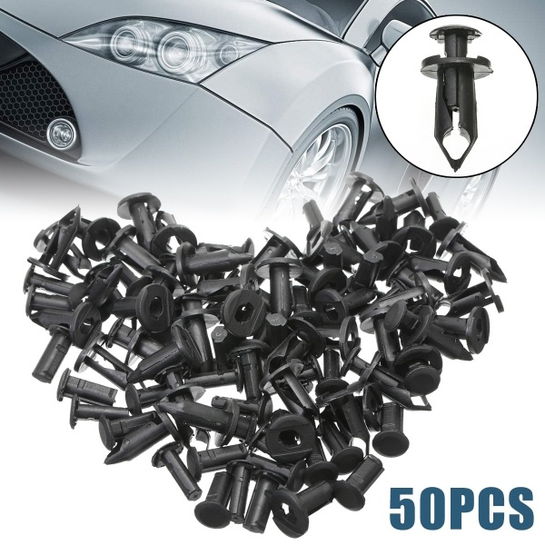 50x 8mm 5/16" Plastic Fender Rivet Clip 293150089 Fit For Can Am ATV ...