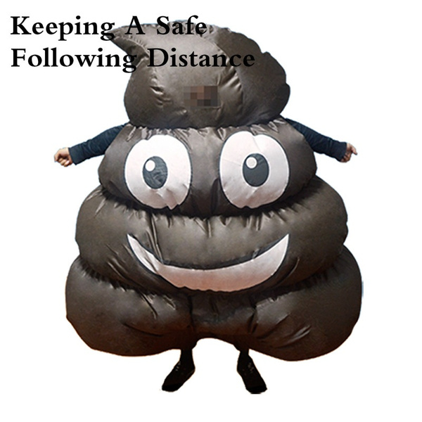 Adult Cosplay Inflatable Poop Costumes Funny Cute Stool Suit Prop ...