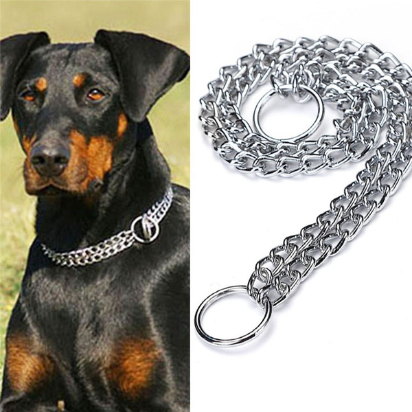 1PC New Stainless Steel Pet Dog Choke Chain Collar Necklace Choker ...