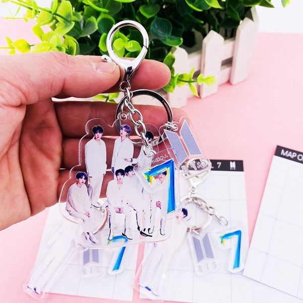 Kpop BTS Keychain Bangtan Boys MAP OF THE SOUL: 7 New Album Pendant Key Rings | Wish