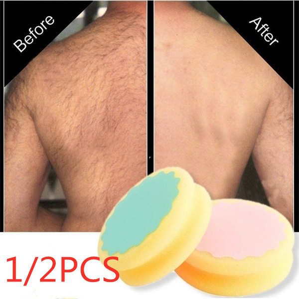 1/2PC New design Magic Painless Hair Removal Depilation Sponge Pad ...