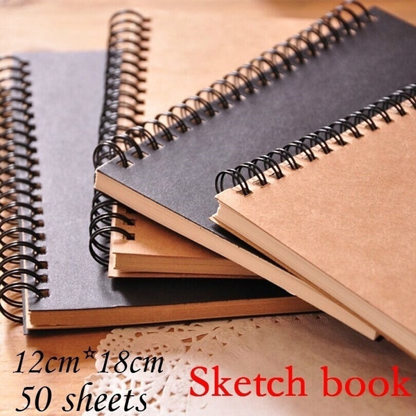 Sketchbook Diary Drawing Painting Graffiti Small 12*18cm Blank Paper ...