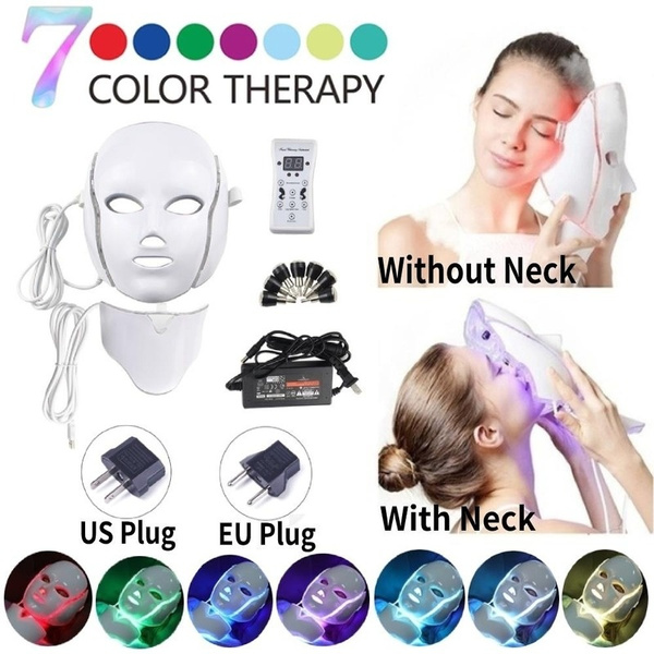 7 Colors Led Facial Mask Led Korean Photon Therapy Face Mask Machine ...