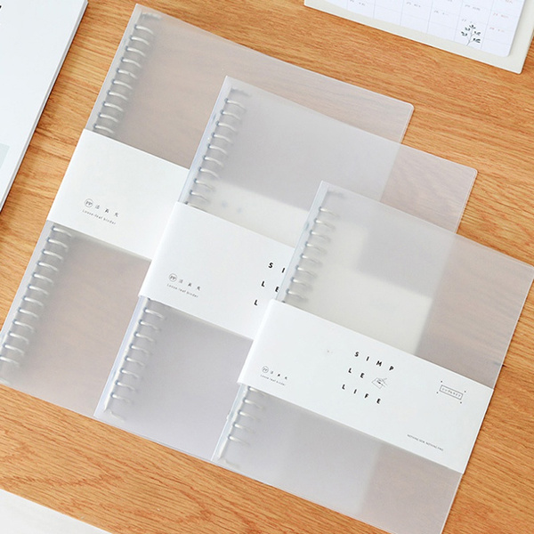 A4 Simple Life PP Binder Multi-functional PP Folder | Wish