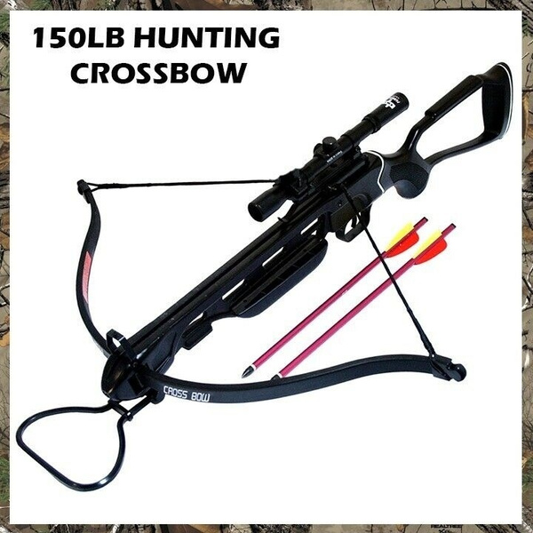 USA SELLER FAST SHIPPING NEW 150 LB ARCHERY HUNTING Gun BLACK PISTOL ...