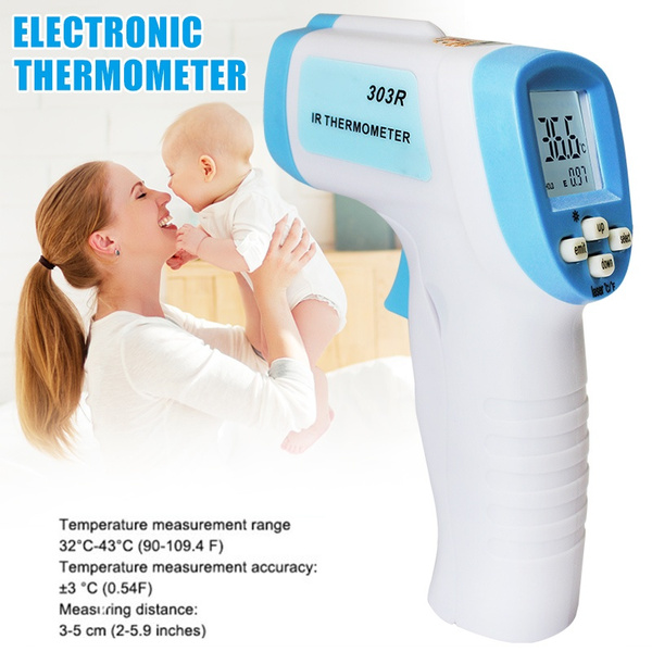 New Quality Handheld Infrared Thermometer Gun Portable LCD Display No ...