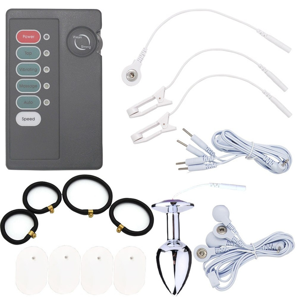 Electric Shock Ring Electro Plug Nipple Electro Stimulator Electro ...