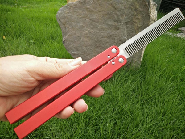Triton Trainer Comb Blade Butterfly Knife Jilt Knife Knife Free ...