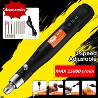 Mini Handheld Electric Carving Grinding Engraving Pen DIY Engraver ...