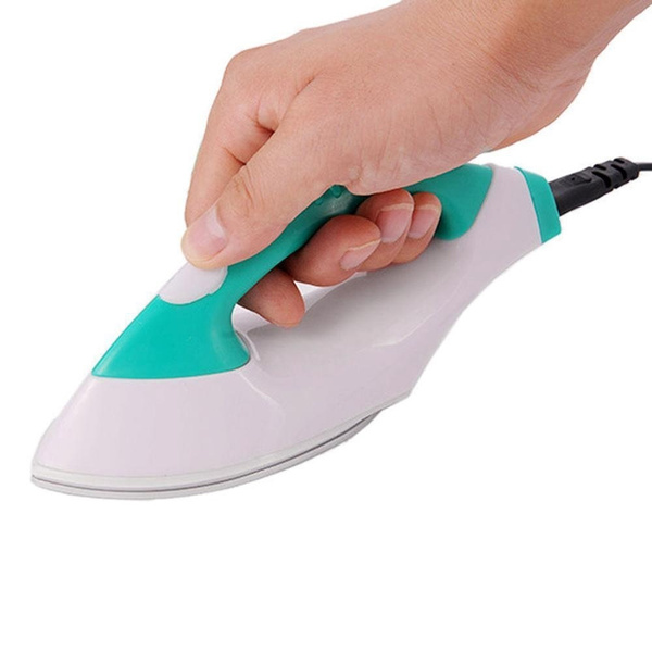 100w Mini Steam Iron Portable Travel Cloth Iron Even Heat Scratch ...