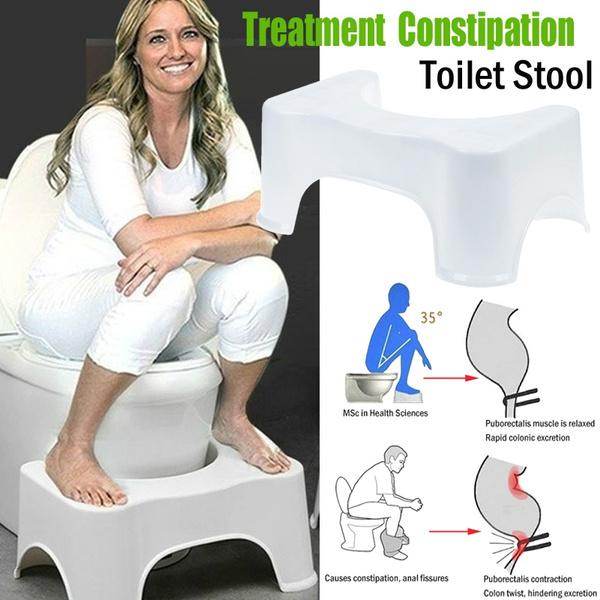 Toilet Squatty Step Stool Bathroom Potty Squat Aid for Constipation ...