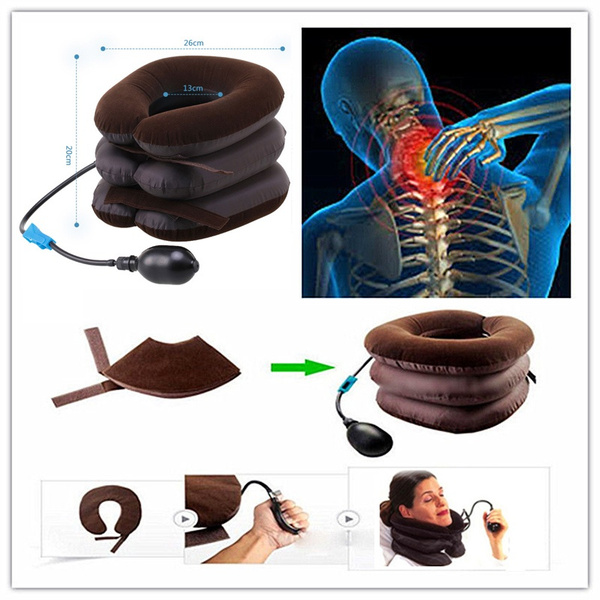 Inflatable Neck Cervical Vertebra Traction Soft Brace Device Unit for ...
