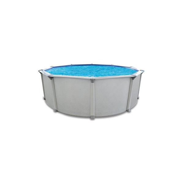 Aquarian Pools Fuzion Series 24 Feet x 52 Inch Round Above Ground ...
