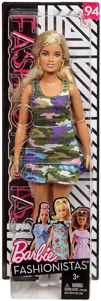 Barbie Fashionistas Girly Camo Doll | Wish