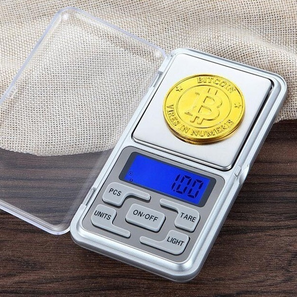 Miniscale Electronic Digital LED Pocket Scale Gram Precision Jewelry ...