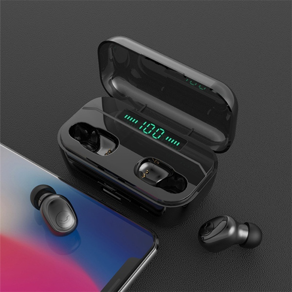 Latest New In-Ear Wireless Charging Mini Bluetooth 5.0 Headset IPX7 ...