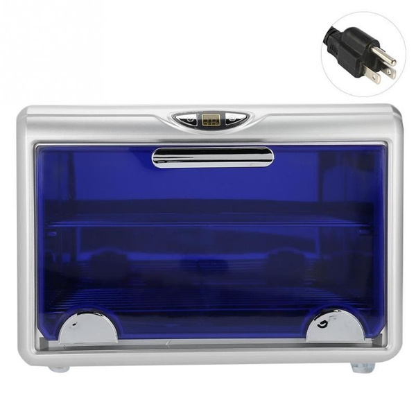Double Layers UV Ozone Sterilizer Cabinet Drawer Nail Beauty Salon Spa ...