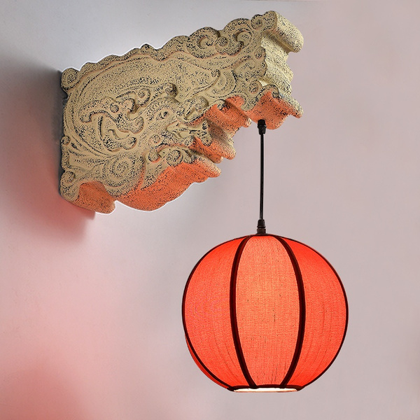 Vintage Chinese Style Resin Chinese Dragon Wall Lamp Luxury Lighting ...