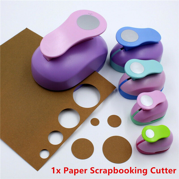 9mm 16mm 25mm Color Random Cute DIY Handmade Scrapbooking Paper Shaper ...