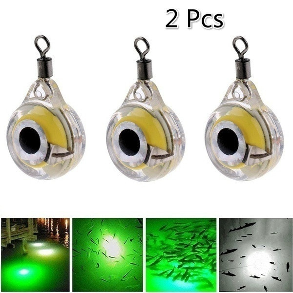 New Fishing Lights Night Fluorescent Glow LED Underwater Light Lure for ...