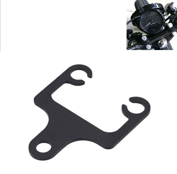 Motorcycle Modified Instrument Bracket Retro Modified Instrument Fixed ...