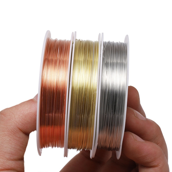 1 Roll 0.2 0.3 0.4 0.5 0.6 0.7 0.8 1 mm Sturdy Alloy Copper Wire ...