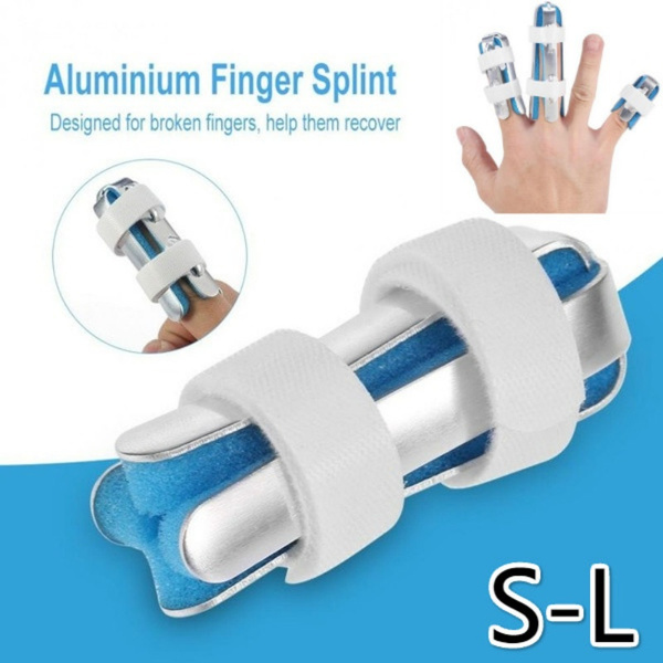 S-L Four-piece Finger Fracture Fixation Splint Straightening Finger ...
