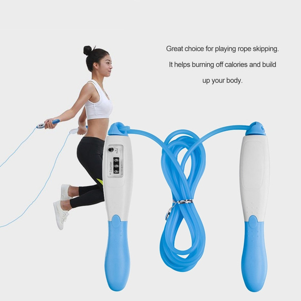 Adjustable Jump Ropes with Counter Sports Fitness Slim Speed Counting ... Adjustable Jump Ropes with Counter Sports Fitness Slim Speed Counting ...