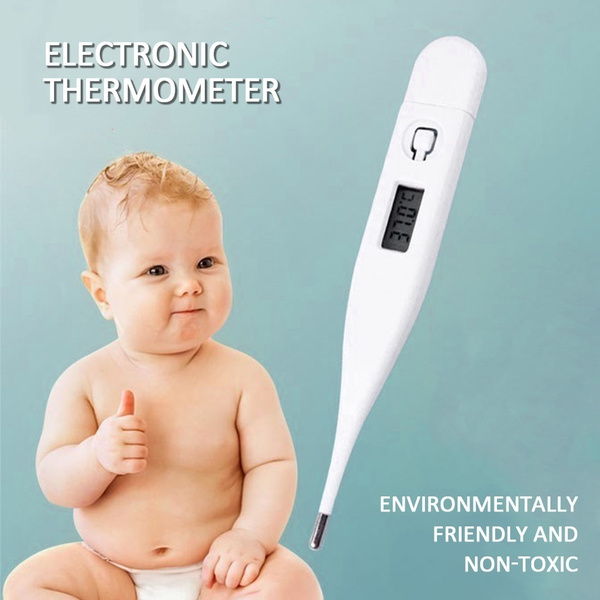 Digital LCD Thermometer 1/2/3pcs Baby care Oral Environmentally ...