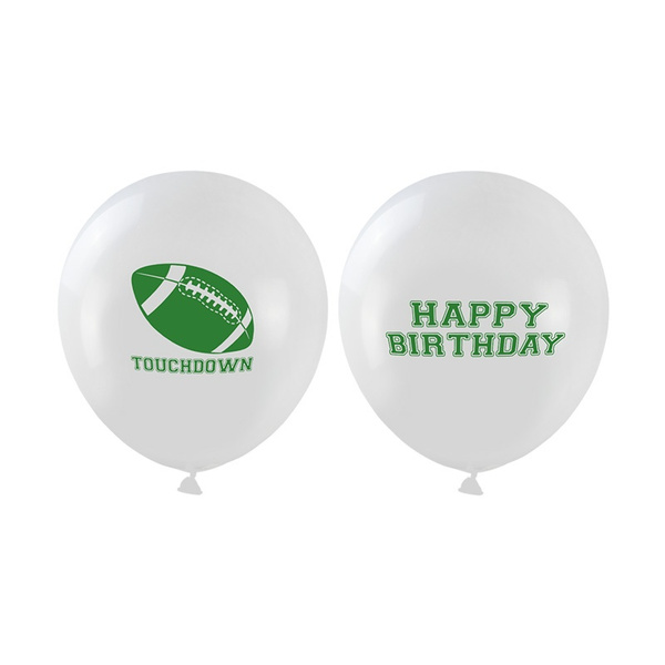 10pcs 12inch 2.8g Rugby Theme Party Decor Balloon Set Boys Favor ...
