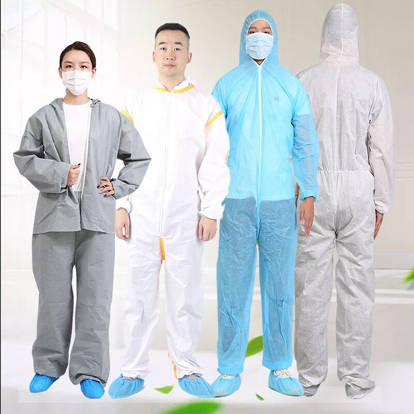 1pc Safety One Time Disposable Protective Coverall Anti-splash Anti-UV ...