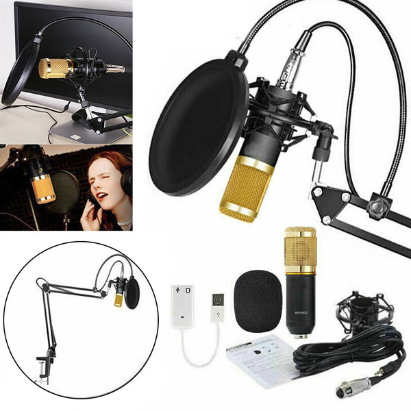 BM-800 microphone kit Professional Studio Broadcasting Recording ...
