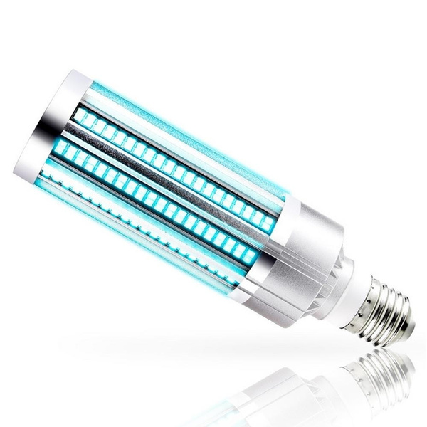 60W UV Lamp Germicidal Disinfection UVC LED Light Bulb Ultraviolet ...