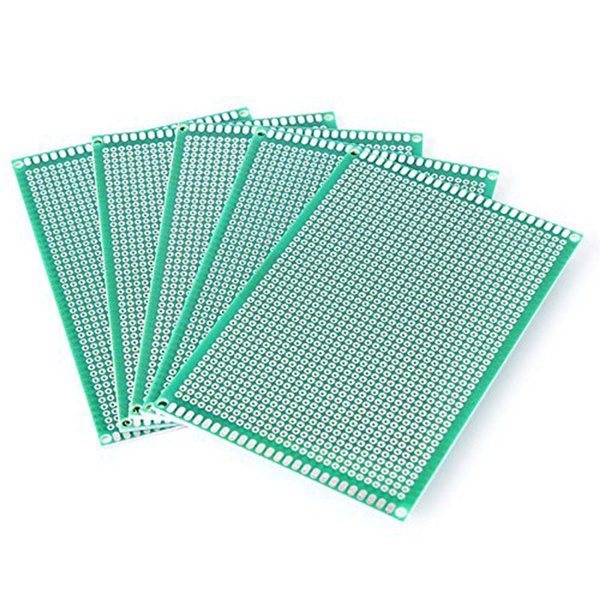 5pcs Single Side Copper Prototype PCB Universal Printed Circuit Board ...