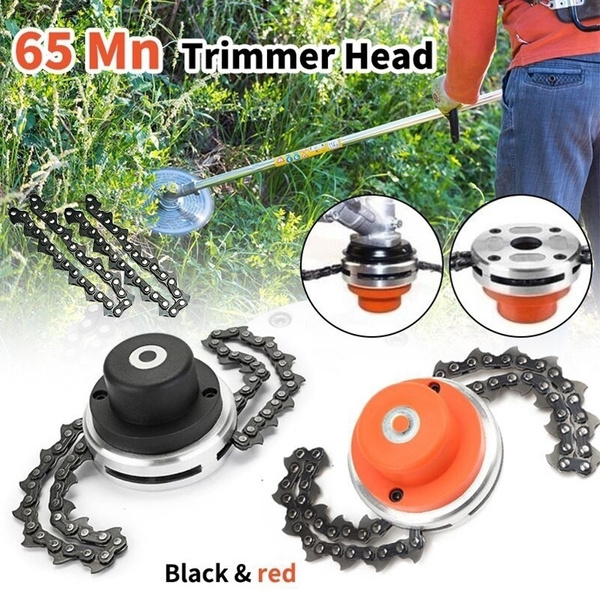 65Mn Universal Lawn Mower Chain Trimmer Head Chain Brushcutter for ...